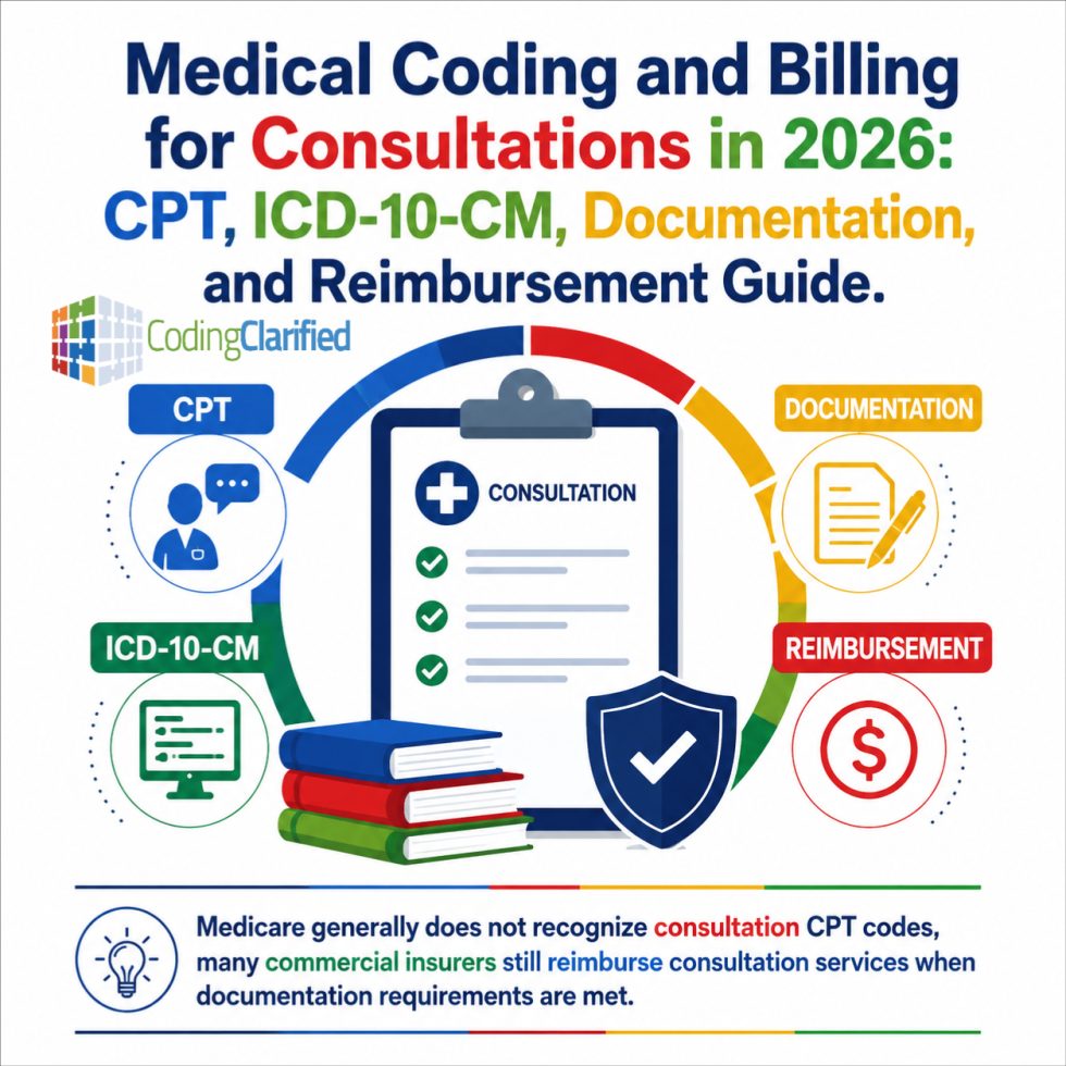 Medical Coding and Billing for Consultations 2026 | Coding Clarified
