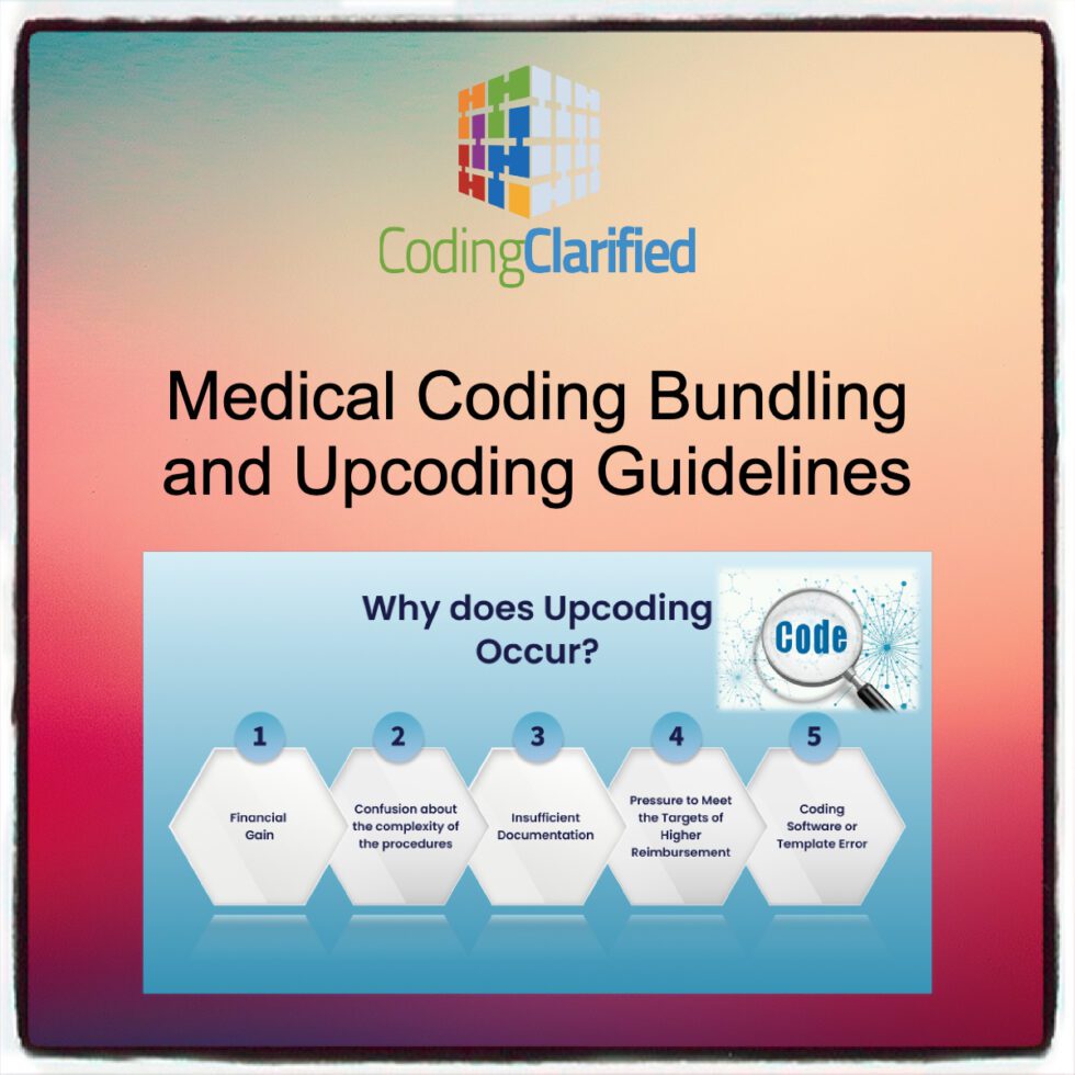 Medical Coding Bundling and Upcoding | Coding Clarified