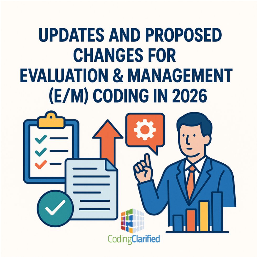 Medical Coding Updates And Proposed Changes For Evaluation & Management ...