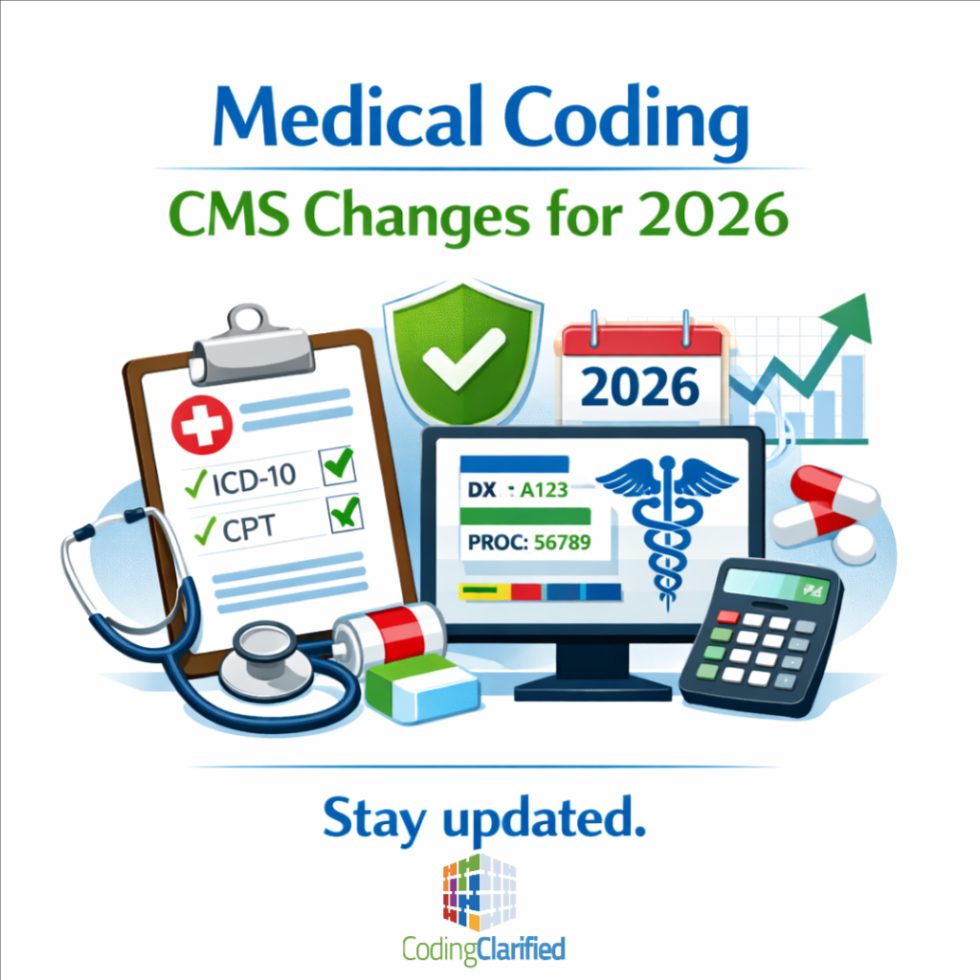 Medical Coding CMS Changes for 2026 | Coding Clarified