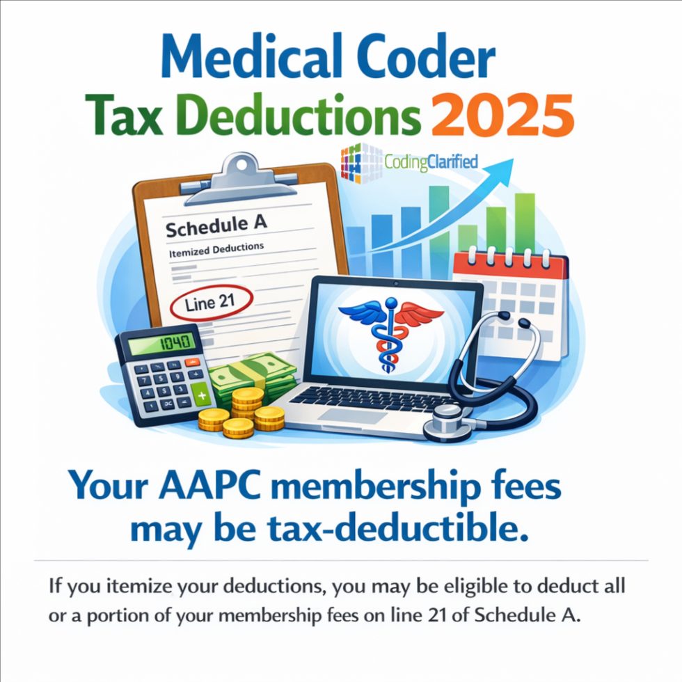 Medical Coder Tax Deductions 2025 | Coding Clarified