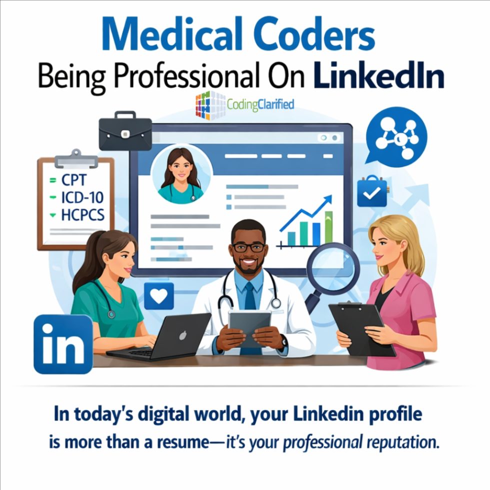 Medical Coders Being Professional On LinkedIn | Coding Clarified