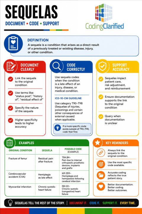 Medical Coding Sequela | Coding Clarified