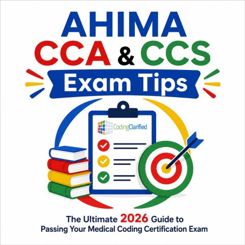 AHIMA CCA & CCS Exam Tips | Coding Clarified